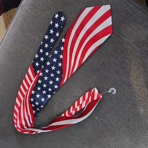 American Traditions | Accessories | Usa American Flag Tie | Poshmark